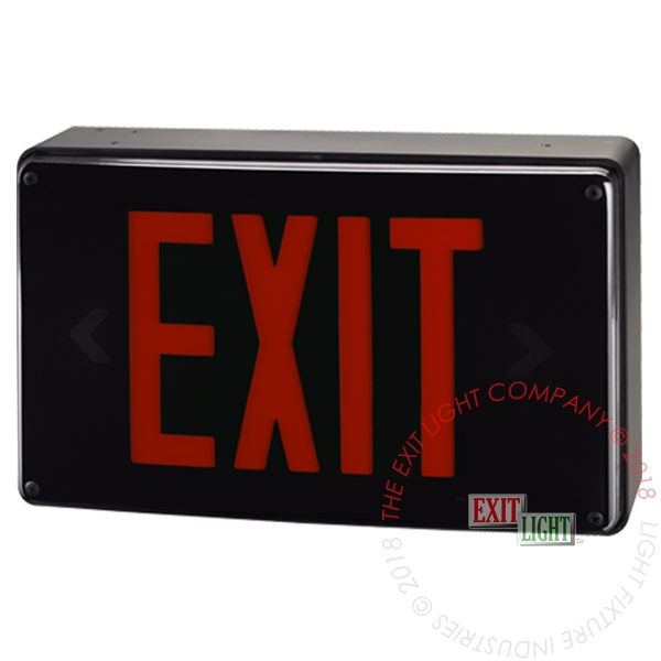 Wet Location Exit Signs | Exit Light Co.